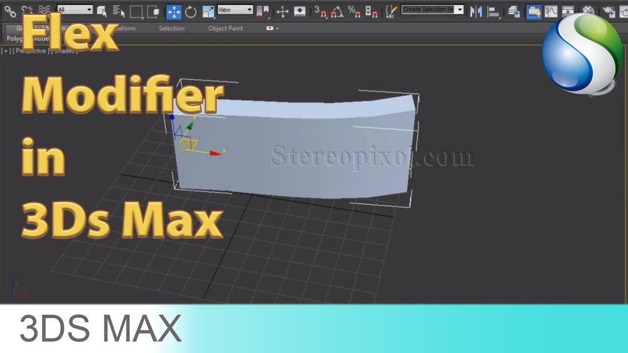 How to use Flex Modifier in 3Ds Max - Liquid Dynamics