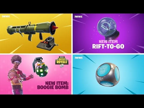 ALL FORTNITE NEW ITEM TRAILERS (Seasons 1 – 18)