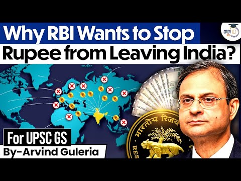 Why RBI Is Blocking Rupee from Leaving India? | Economic Strategy Explained | StudyIQ