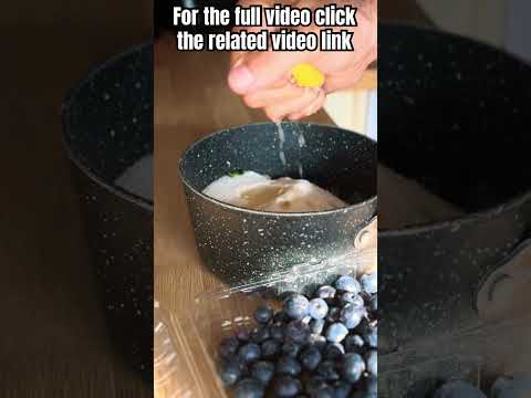Blueberry jam recipe !