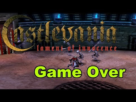 Castlevania: Lament Of Innocence [PS2] - Game Over