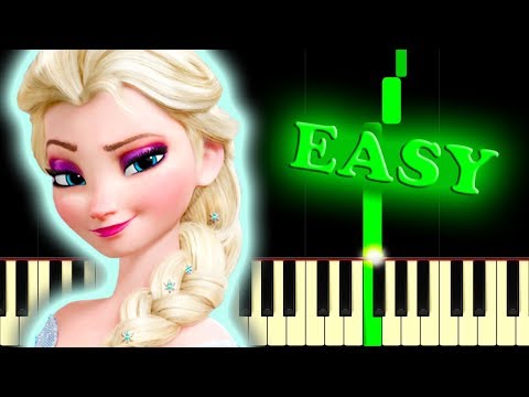 LET IT GO from FROZEN – Easy Piano Tutorial | Sheet Music Boss