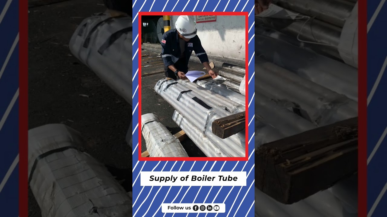 Turcomp Supplies High-Quality Boiler Tubes to TNBJ #tnbjanamanjung #boilertubes #turcomp