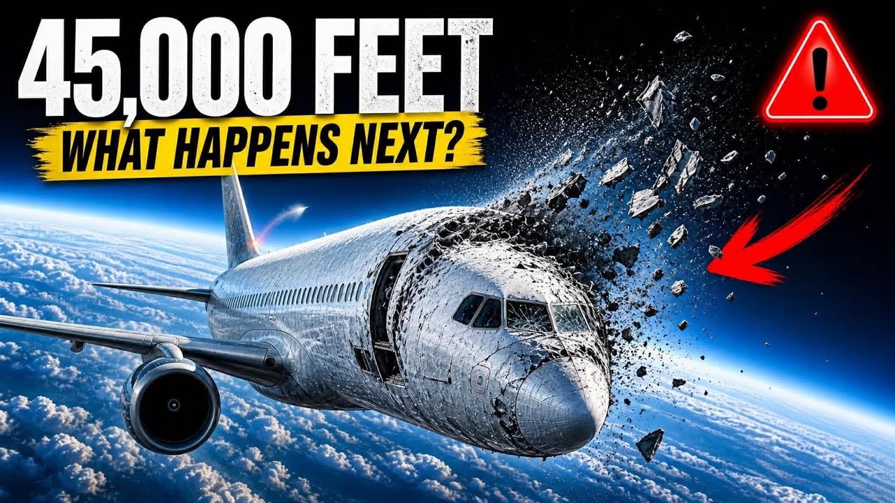 Why Airplanes Can’t Fly Above 45,000 Feet