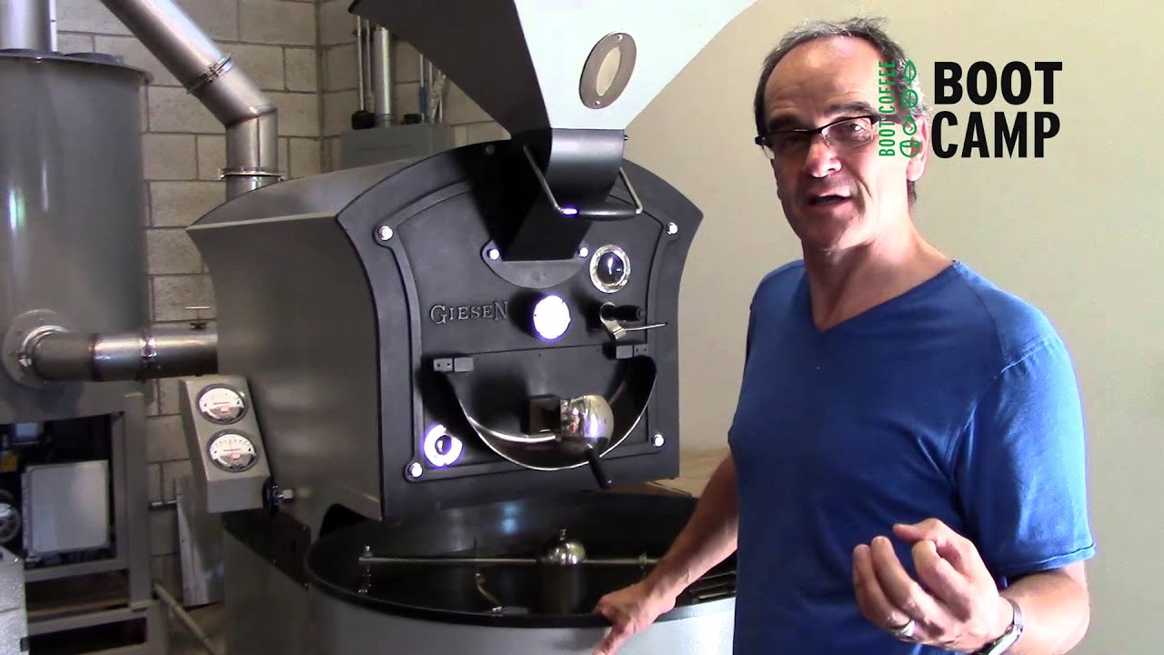 Giesen W15 Coffee Roaster Setup