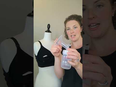 How to Insert Your Flanges into Your Sublime Hands-Free Pumping and Nursing Bra V2
