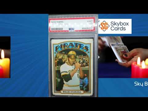 Sky Box Cardz Willie Stargell 1972 Topps PSA 2 (By Skybox Cards / Carson Nash)
