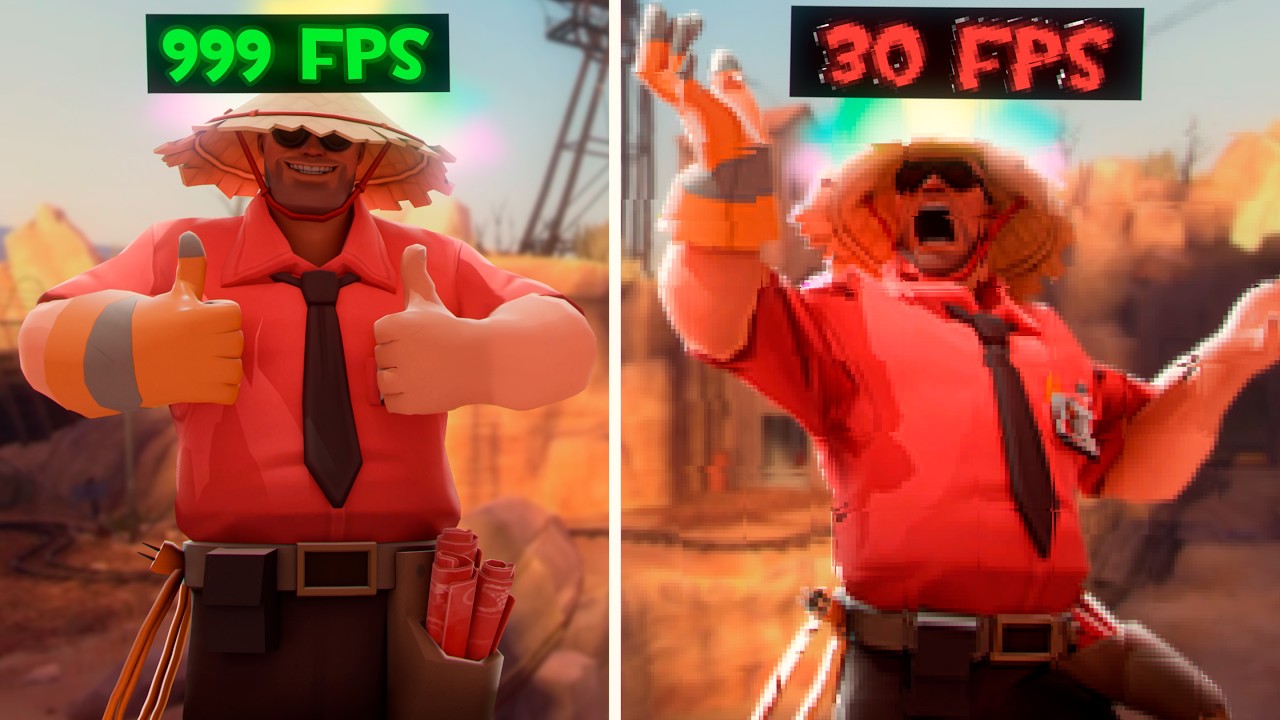 The WORST Graphics Settings In TF2