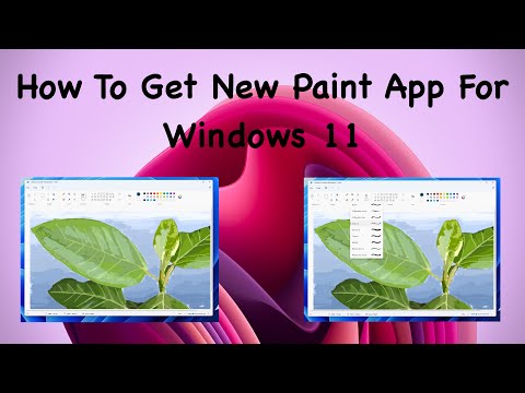 How To Get New Paint App For Windows 11