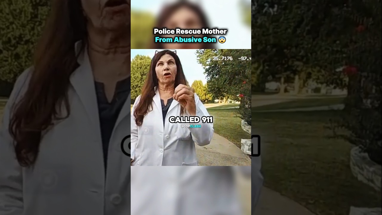 Police RESCUE Mother From Abusive Son 😨