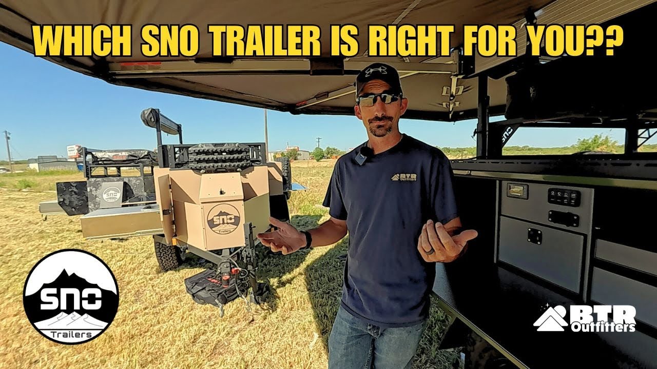 SNO Trailer Comparison: R12 vs R20 vs RECON! Which Is The BEST Off-Road Hunting Trailer for YOU??