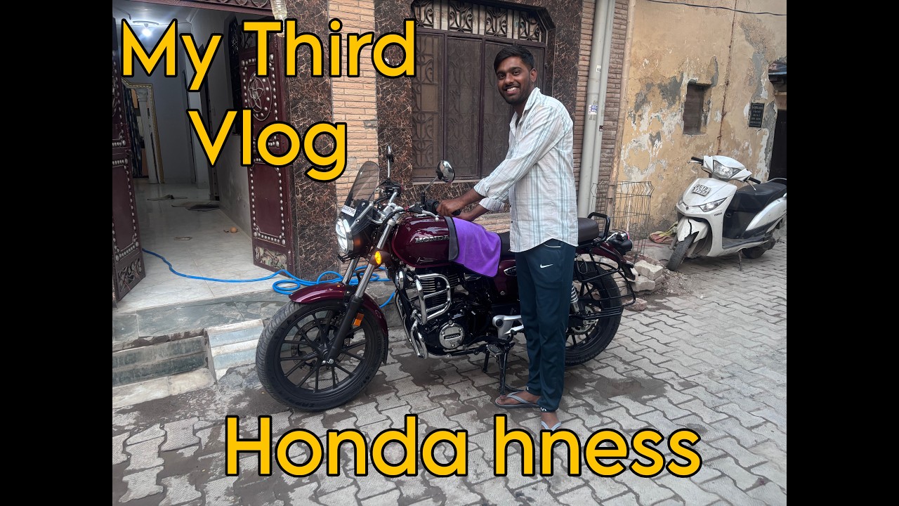My Third Vlog | Vinay Pal | Honda Hness