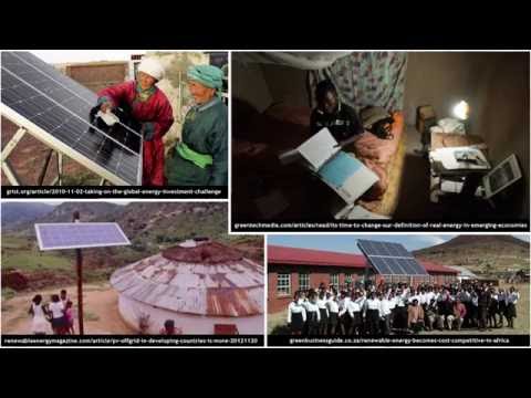 General Definition and Solar Photovoltaic Systems (Riccardo Mereu)