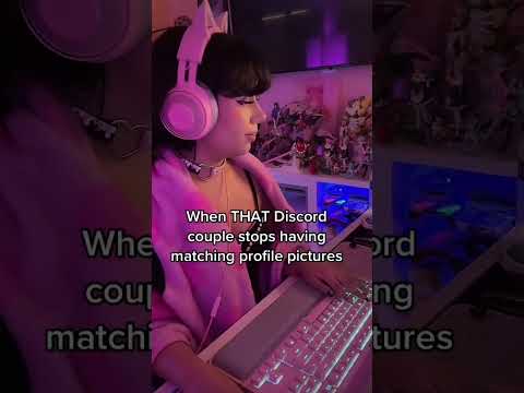 When THAT Discord Couple stops having match profile pictures 💀 #discord #discordmemes #shorts