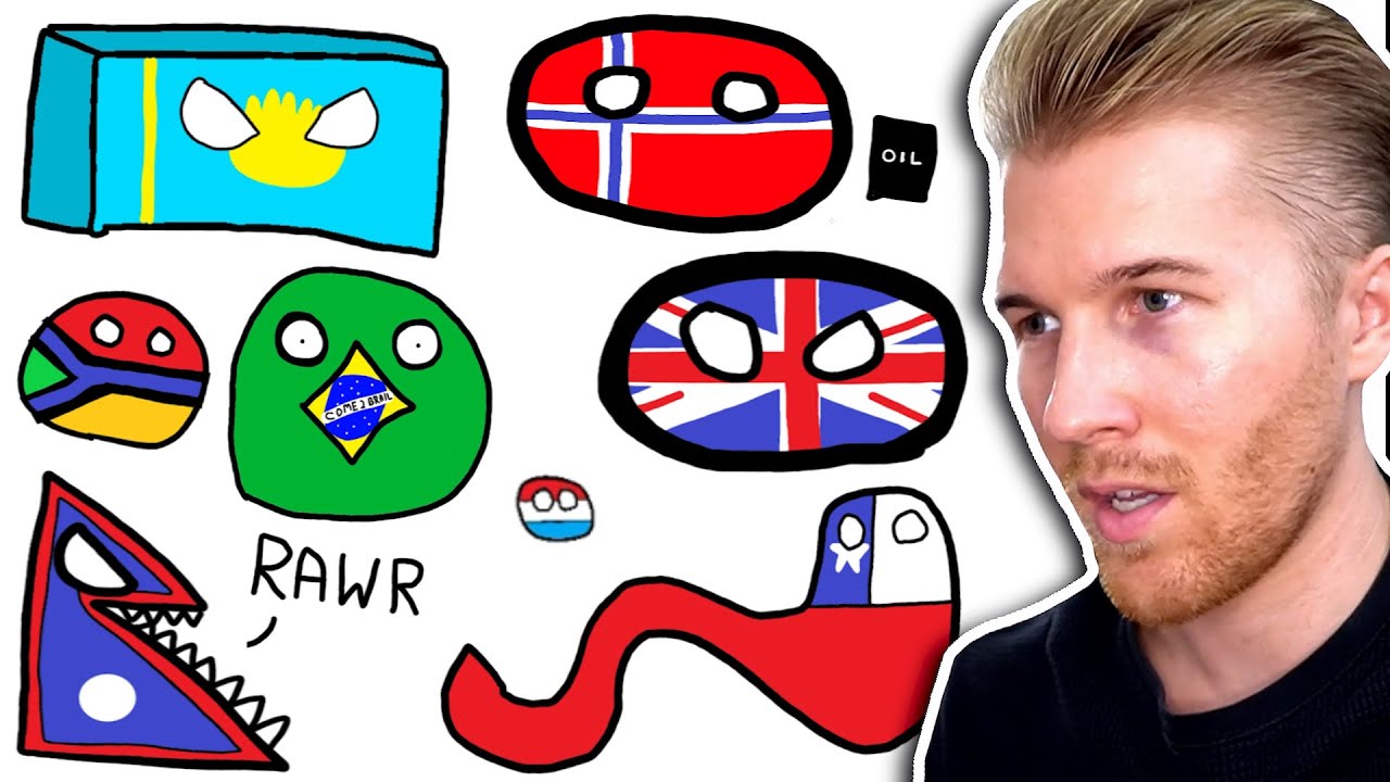 Drawing Countryballs By MEMORY...
