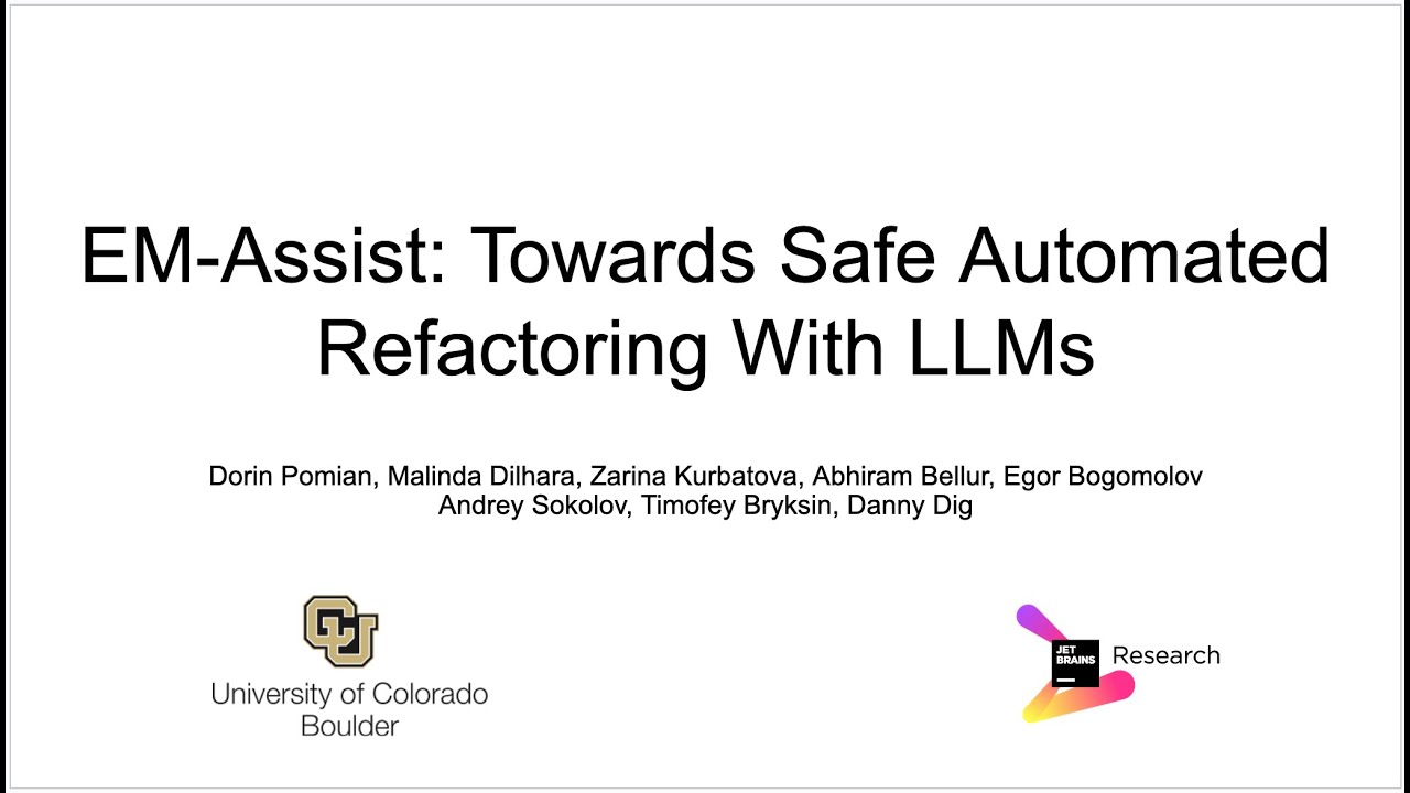 LLM-Powered Extract Method - IntelliJ IDEs Plugin | Marketplace LLM-Powered Extract Method - IntelliJ IDEs Plugin | Marketplace