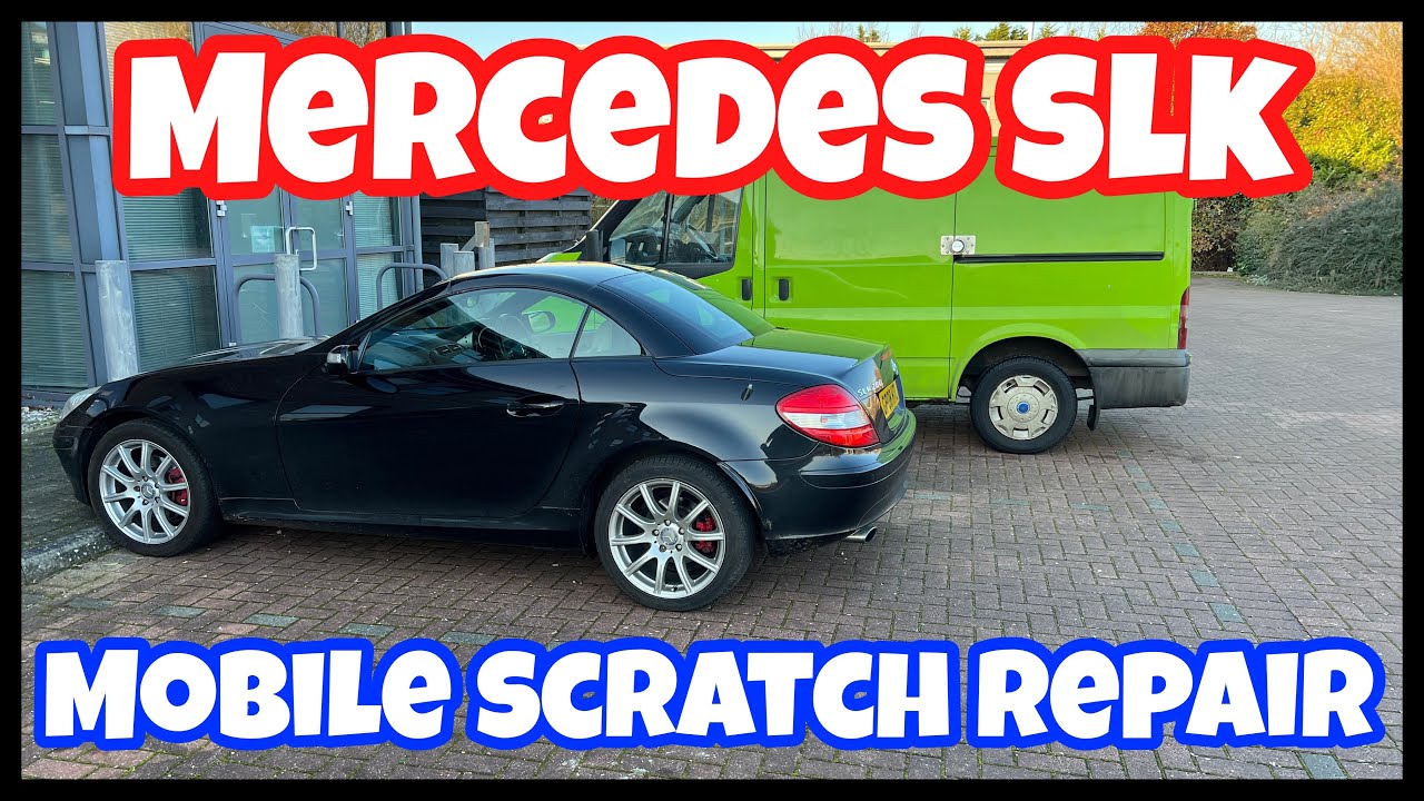 Mercedes slk scratch repair