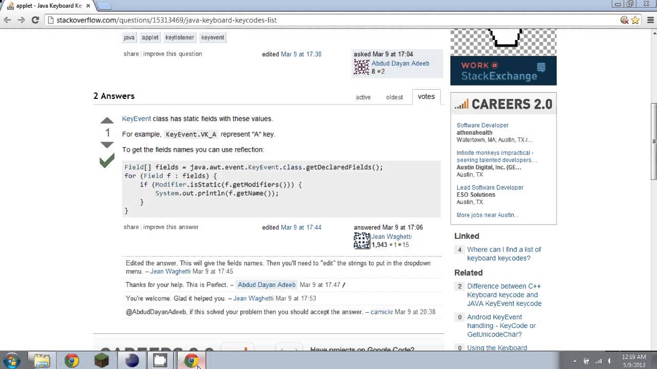 Java Tetris Tutorial 3 - Begin Setting up Key Configuration