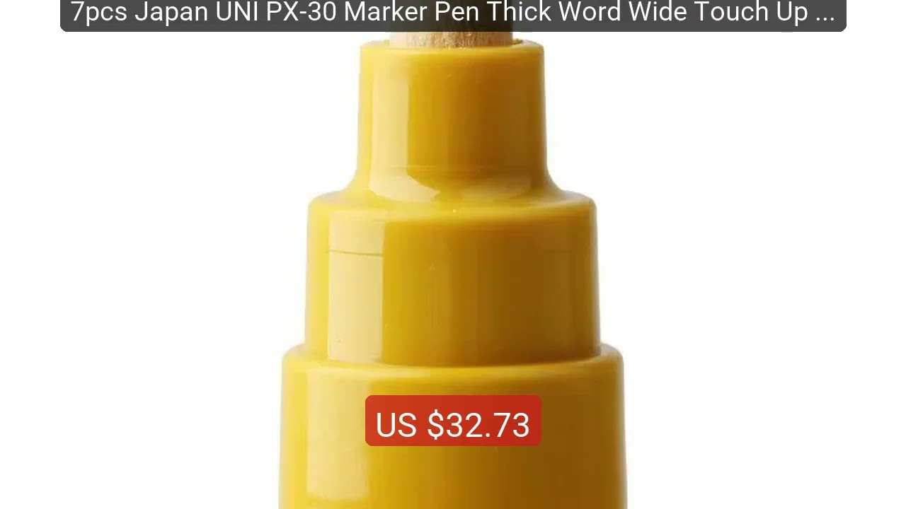 7pcs Japan UNI PX-30 Marker Pen Thick Word Wide Touch Up Pen ... — Amazing Value 2026 | Must Have!
