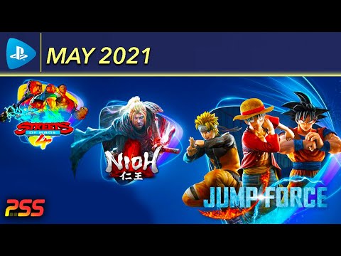 PS Now PS5 & PS4 Games Update for May 2021! - Nioh, Jump Force & More!