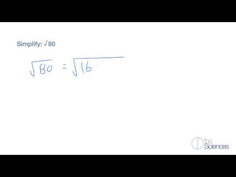 Simplify square root #6