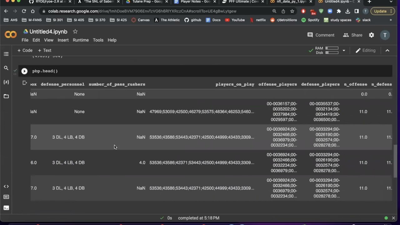 Introduction to NFL Data with Python (2023)