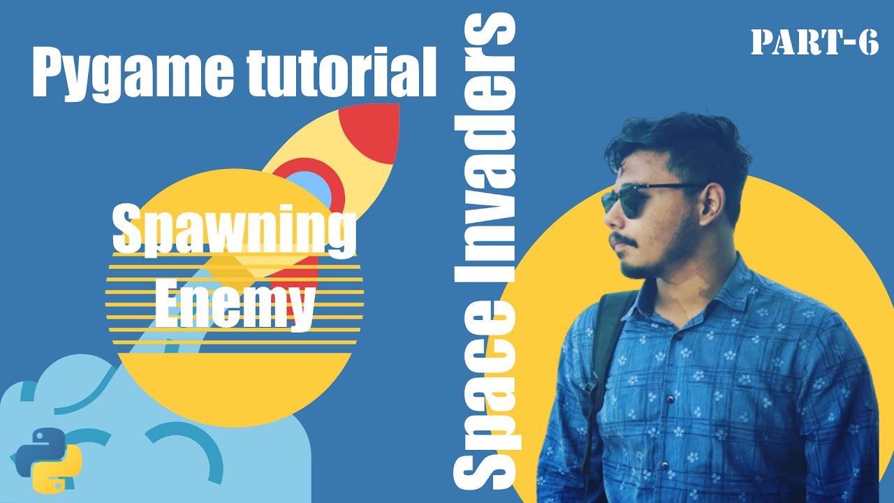 pygame tutorial 6 : Spawning Enemy