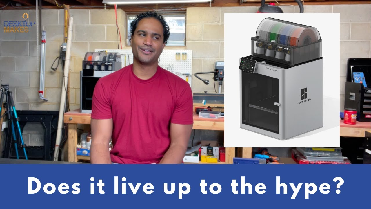 Bambu Lab X1-Carbon - Setup and First Print - Initial Thoughts