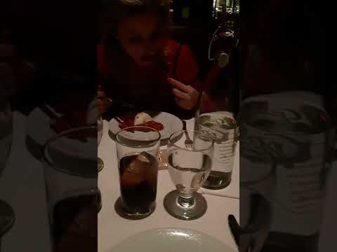 Gallagher's steak house in NYC is amazing, they have brilliant vegetarian food also.