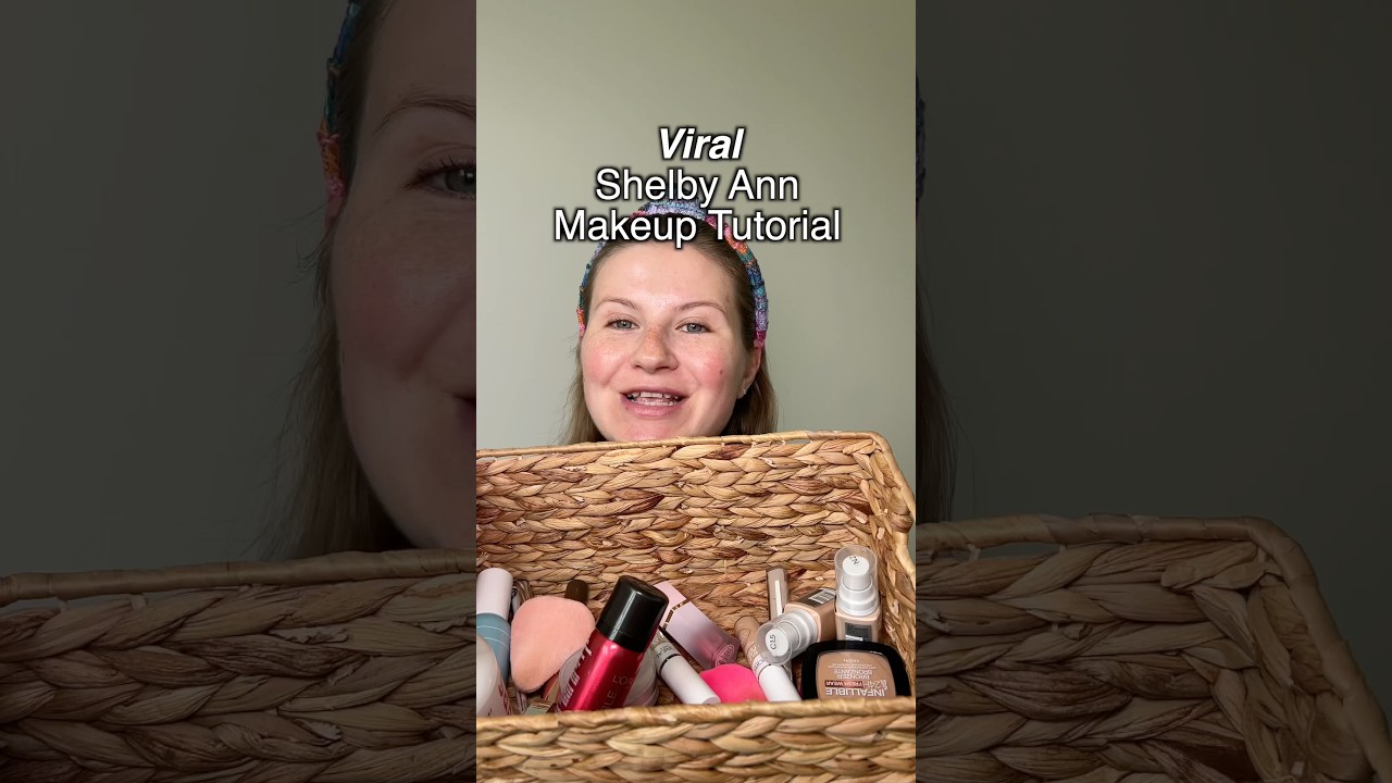 Trying The VIRAL Shelby Ann Makeup Tutorial | Milabu