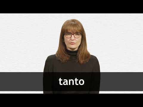 English Translation of “TANTO” | Collins Spanish-English Dictionary