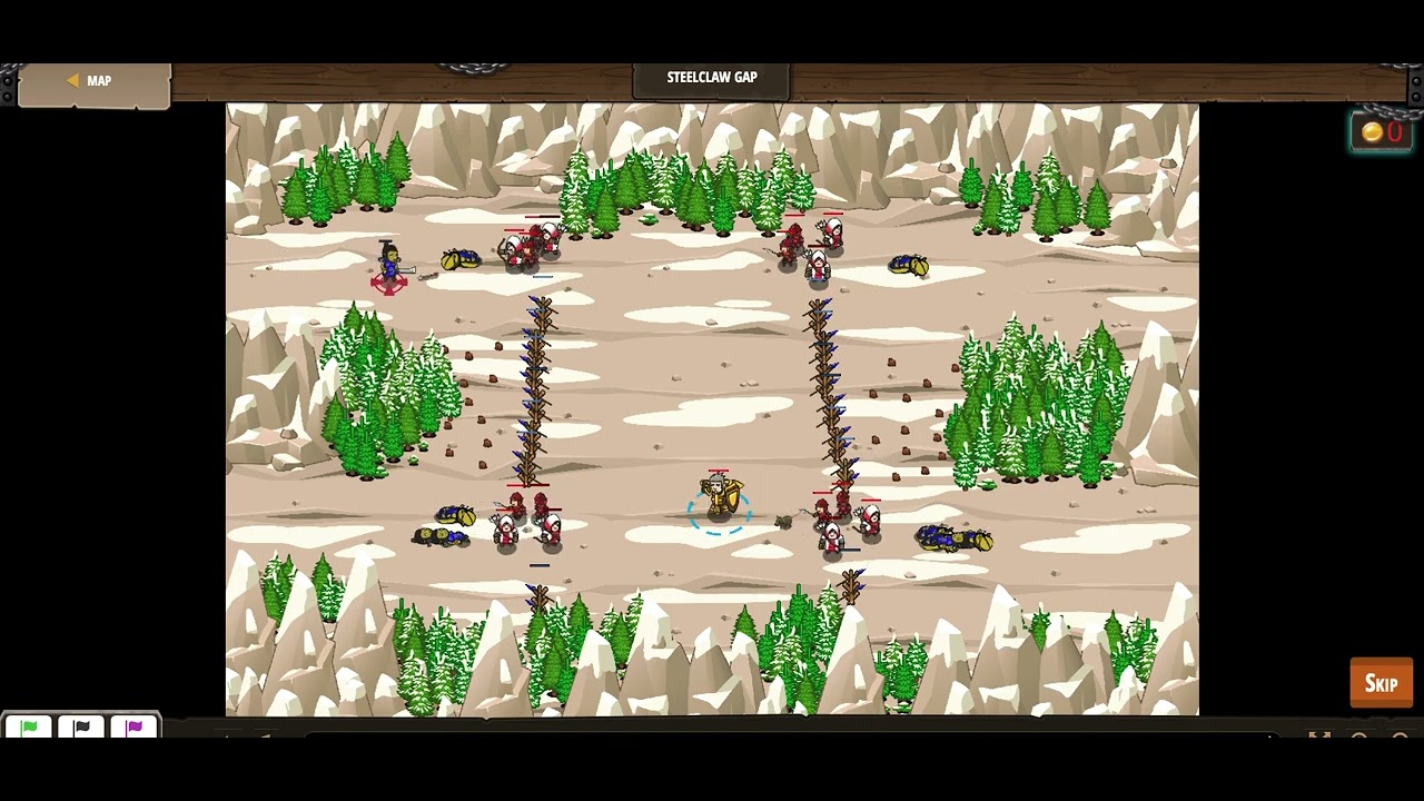 CodeCombat Steelclaw Gap