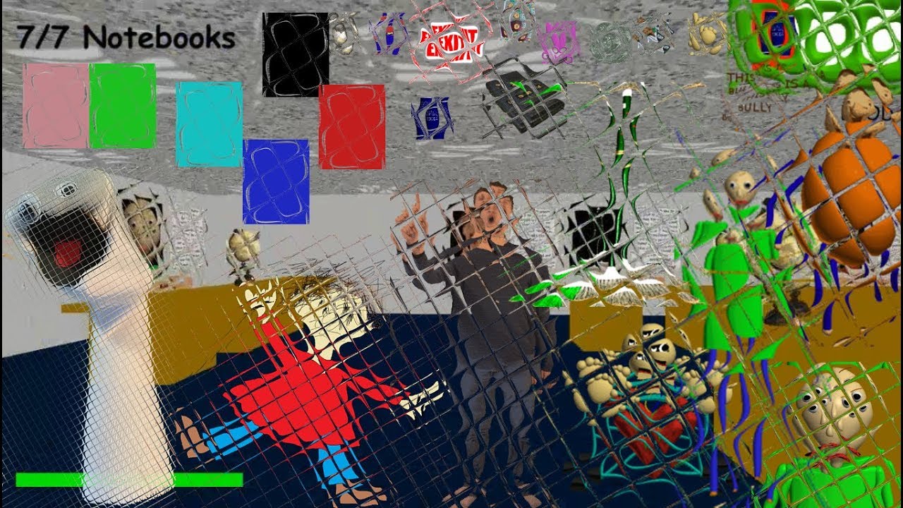 CRAZY!! Baldi's Tile Reflection Basics [Baldi Mod]