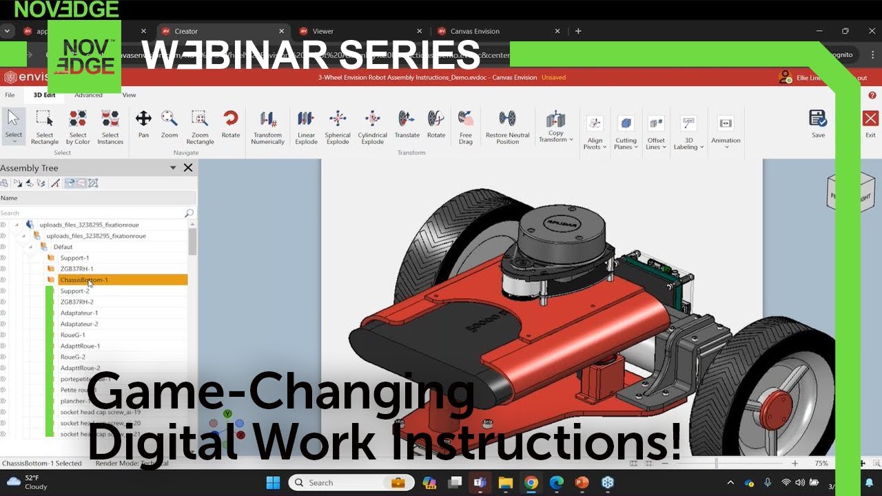 CANVAS Envision, Game-Changing Digital Work Instructions