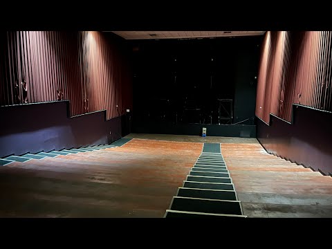 infiltrating an abandoned movie theatre