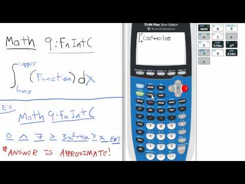 Definite Integral TI 84 Calculator (From Youtube) | Qinbo's Blog