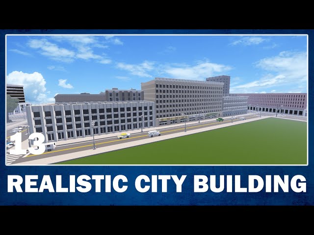 City streets Minecraft Map