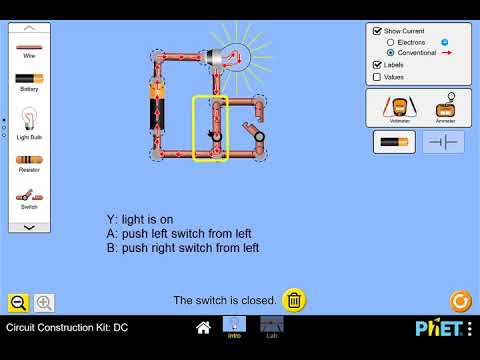 Switch Circuits for Boolean Logic Gates
