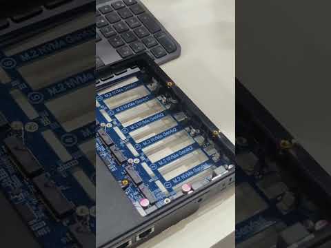 Flashstor Gen 2 PCIe Lanes on those SSD Slots