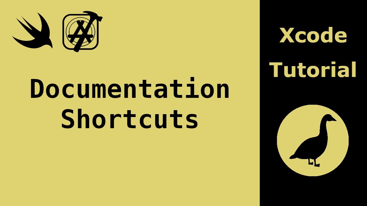 Xcode Tutorial: Documentation and Shortcuts