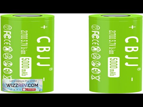3.7v 21700 Battery Rechargeable 5000mah Large Capacity 3.7Volt 21700 Rechargeable Battery Review