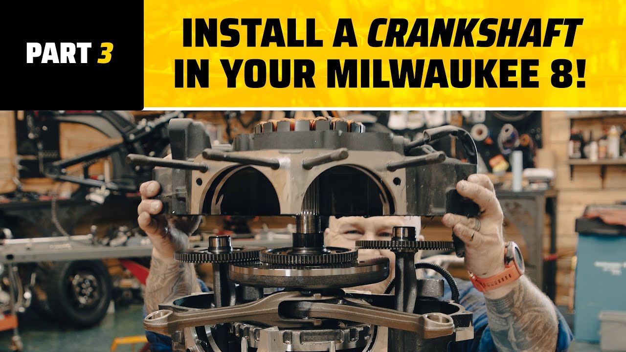How to Install a Flywheel Assembly In a Milwaukee Eight Engine | Weekend Wrenching
