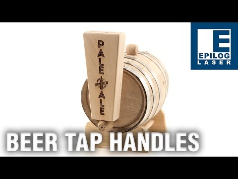 Engraving Beer Tap Handles