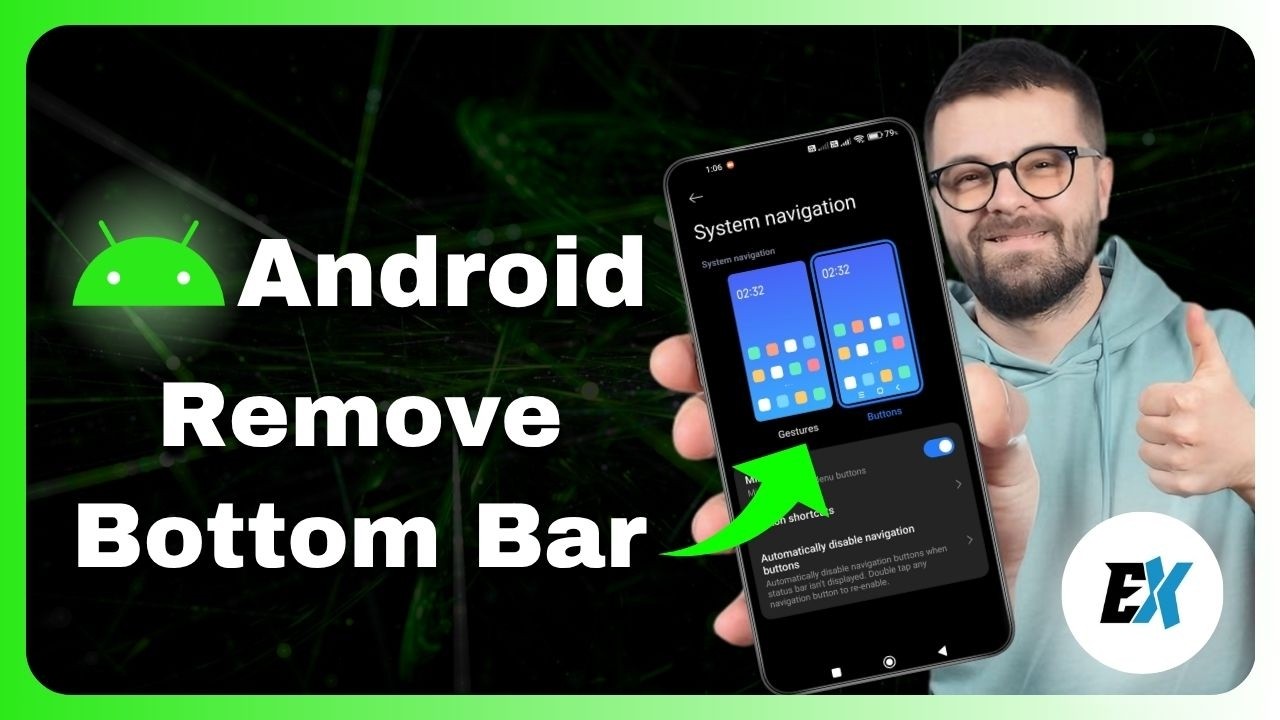 How to Remove the Bottom Navigation Bar on Android - Hide Navigation Buttons