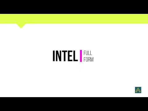 Full Form Of INTEL