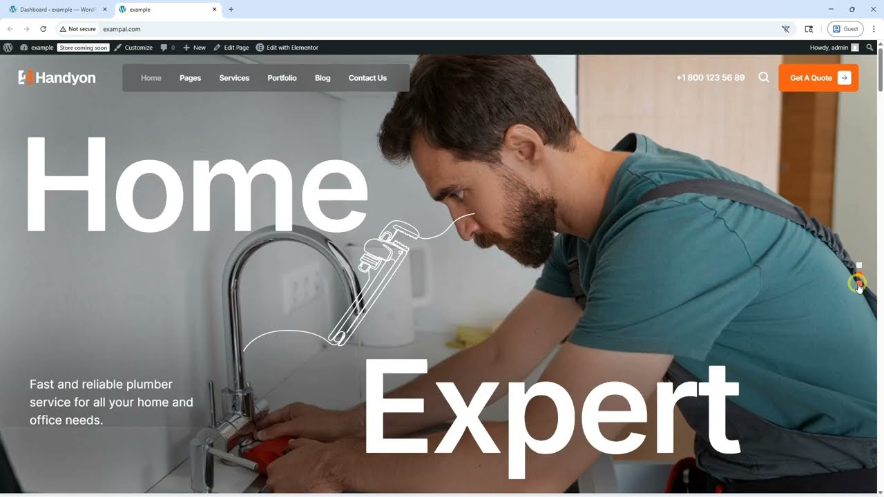 Theme Setup Wizard Steps for Handyon WordPress Theme