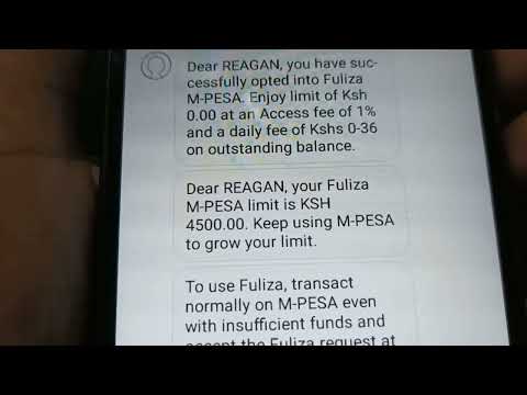 Boosting my Fuliza limit from kes 0 to 4,500π³