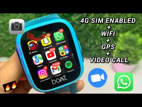 boAt Wanderer Smartwatch Unboxing & Review🔥 | Wifi + Video Calling + Gps | Best Smart Watch For Kids