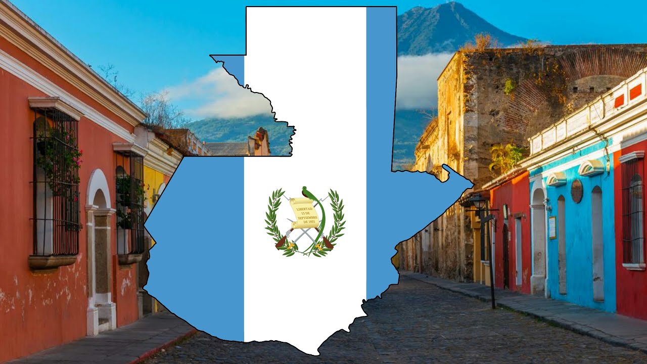 Guatemala-🏴Flag Map Speed Art🖌