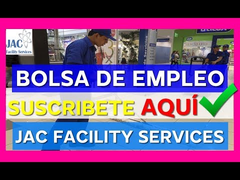 ⭕ EMPLEOS EN JAC FACILITY SERVICES | OFERTA DE EMPLEO | TRABAJO A NIVEL NACIONAL | BUSCO UN EMPLEO